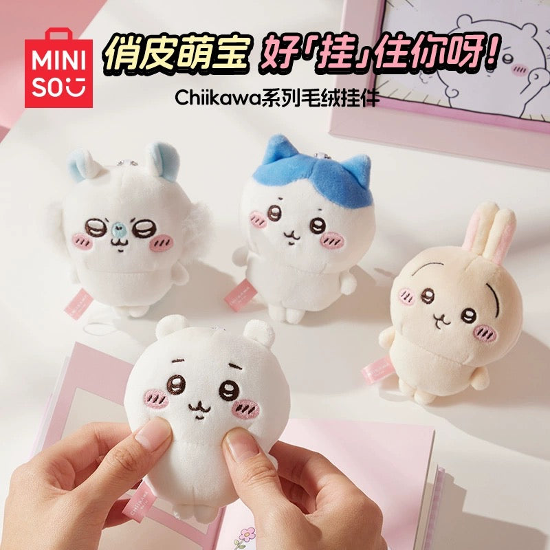 ChiiKawa X Miniso | ChiiKawa Hachiware Usagi Momonga Mini Plush Doll K – KawaiiGiftLand