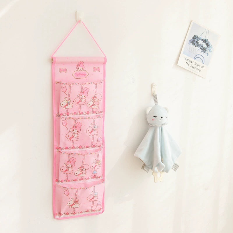 Japanese Cartoon Merry Go Round Wall Hanging Storage Caddy Bag | Hello ...