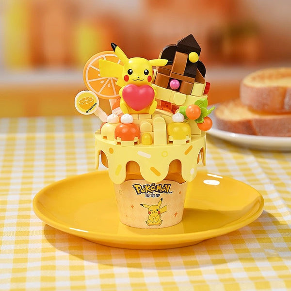 Pokemon Dessert Ice Cream Cone | Pikachu Charmander Squartle Bulbasaur ...