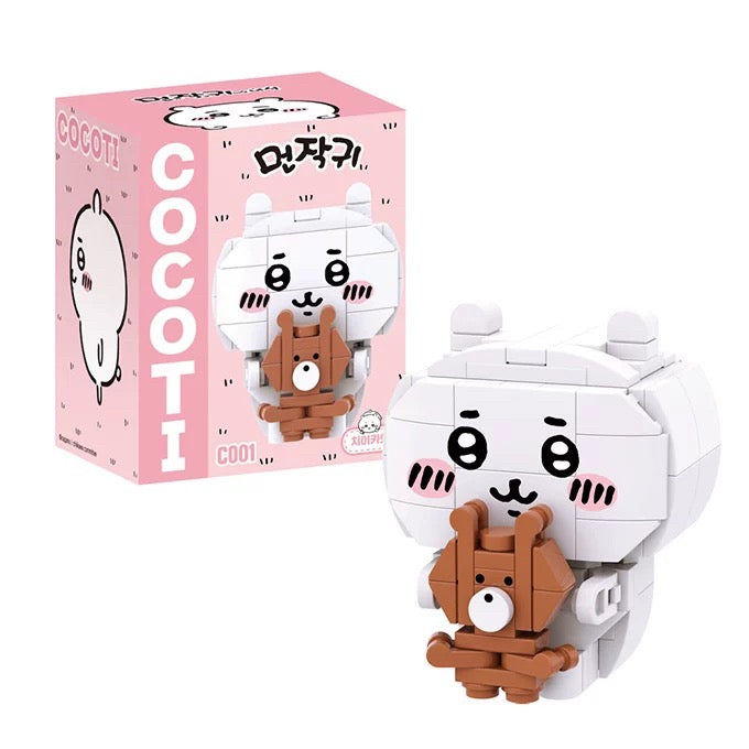 Korea ChiiKawa Building Blocks Toy | Chiikawa Hachiware Usagi - Toy Co ...