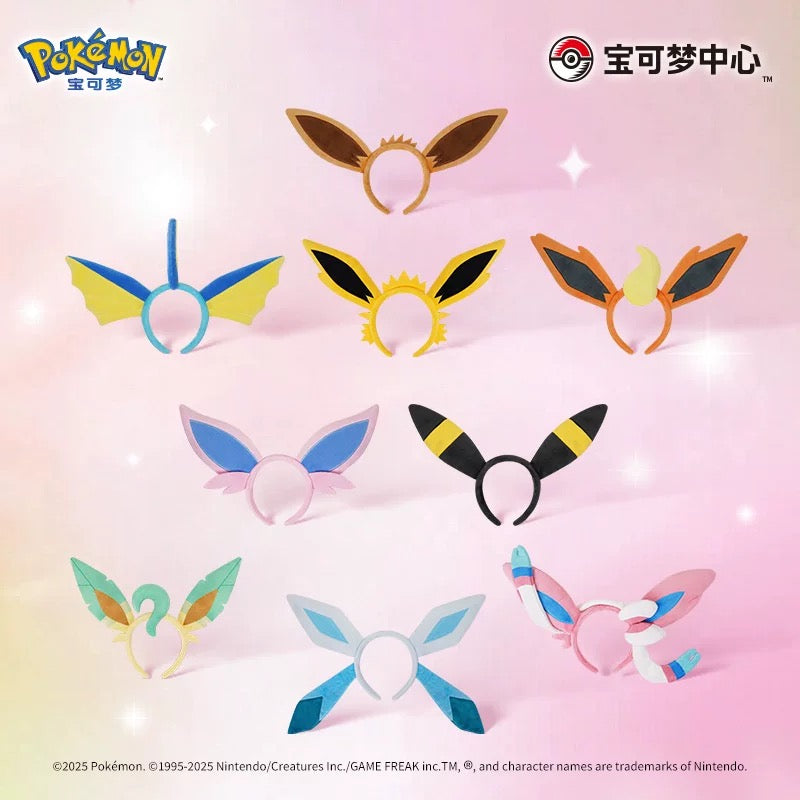 Japan Cartoon Pokemon Eevee Evolution Series Cute Headband | Eevee Vap ...