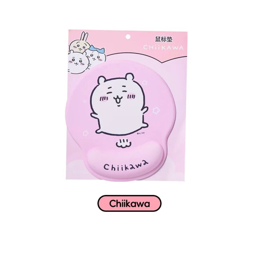 ChiiKawa X Miniso | ChiiKawa Hachiware Usagi Mouse Pad with Hand Pillo ...