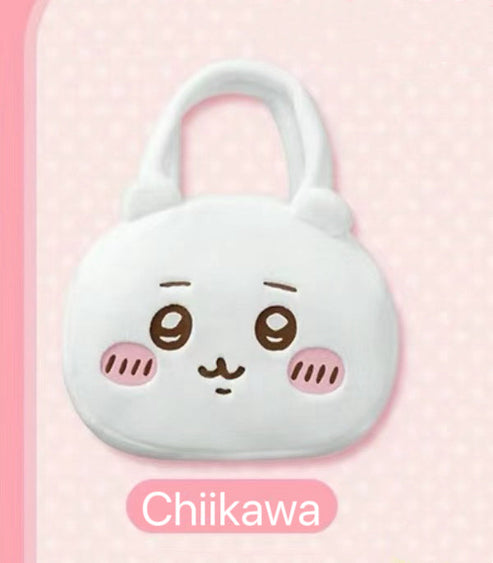 ChiiKawa X Miniso | ChiiKawa Hachiware Usagi Big Head Plush Bag - Kawa ...