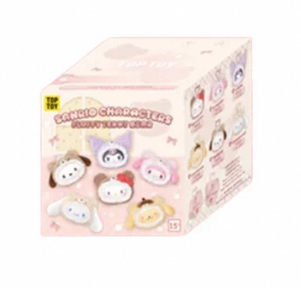 TopToy Sanrio Characters Fluffy Teddy Bear | Hello Kitty My Melody Kur ...