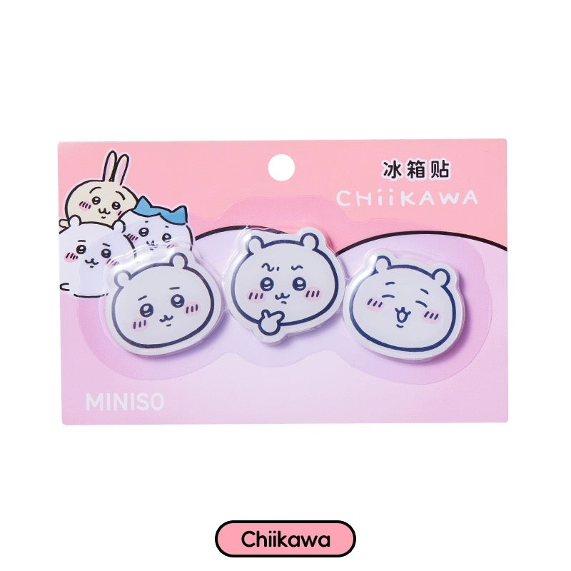 ChiiKawa X Miniso | ChiiKawa Hachiware Usagi Big Head Fridge Magnet ...