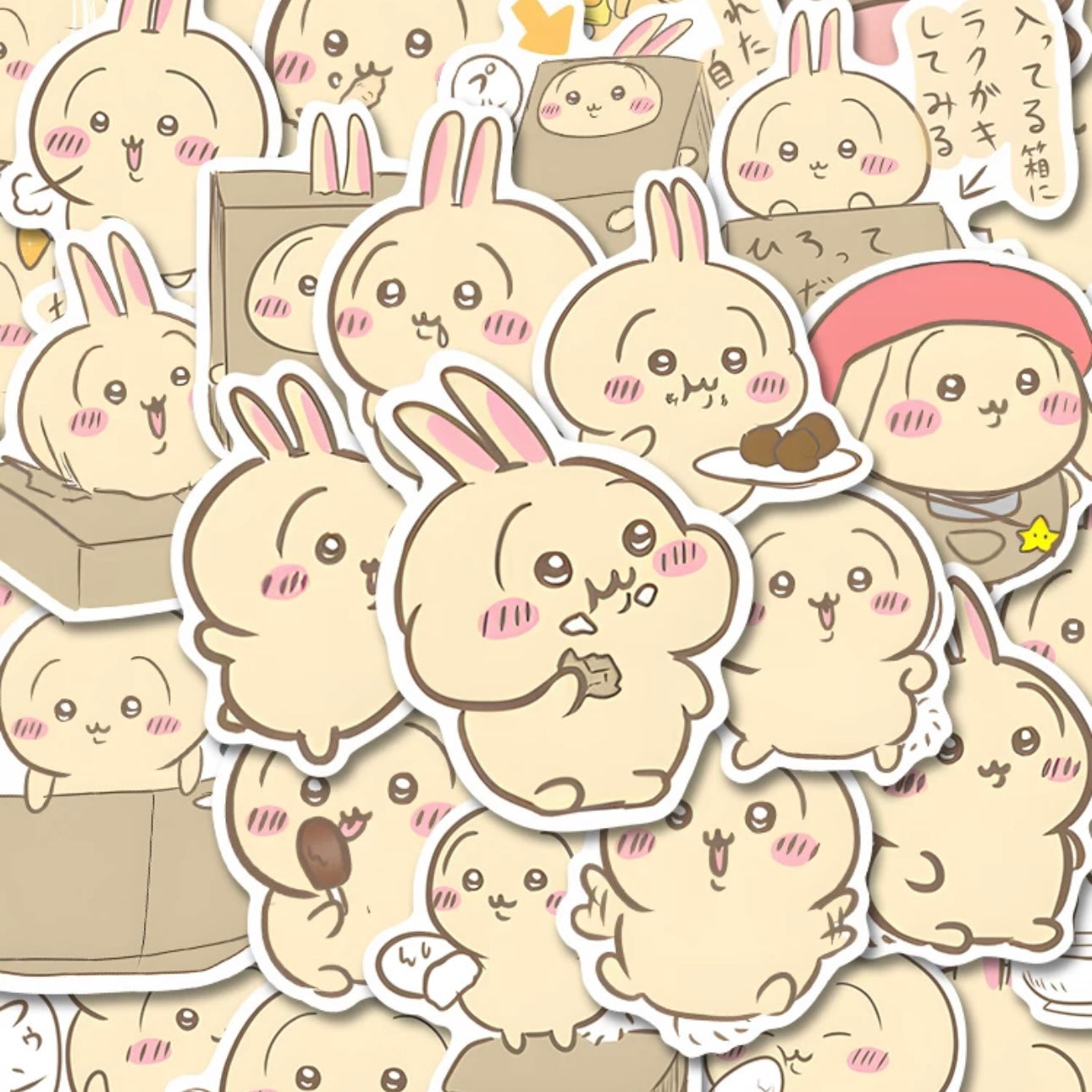 Japanese Cartoon ChiiKawa | Usagi Daily Stickers Set - 200 Pieces ...
