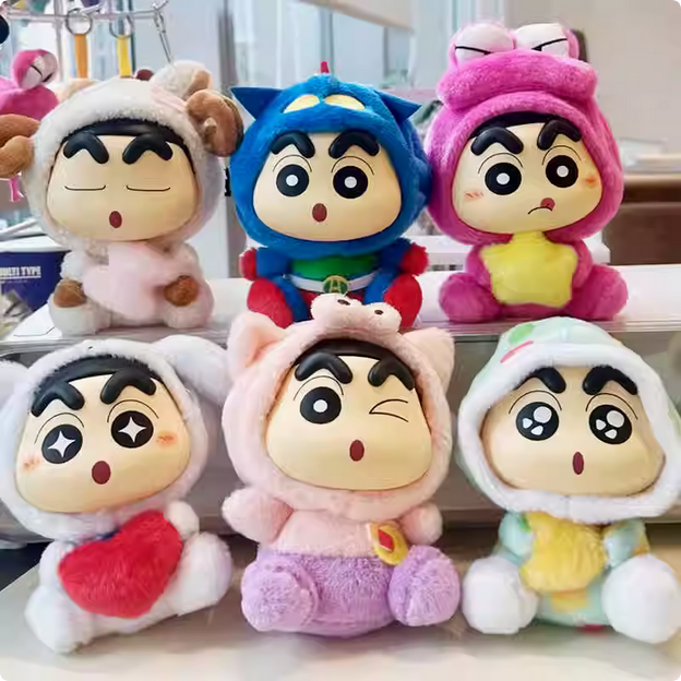 Japanese Cartoon Crayon Shin-chan Cosplay Fantasy Series 1 | Shiro ...