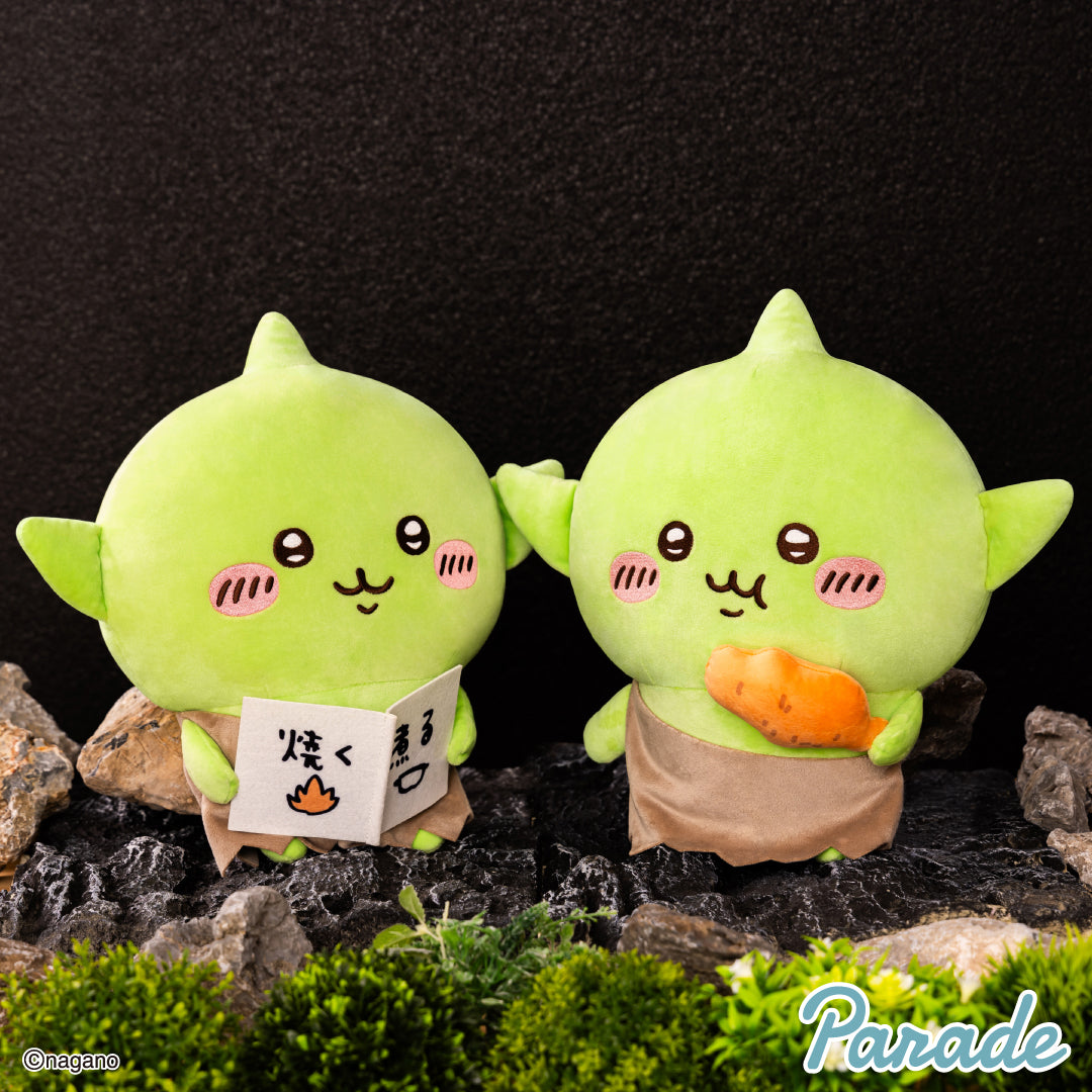 Japan ChiiKawa | Cute Goblin Reading Recipe and Eating Chicken Leg Big ...