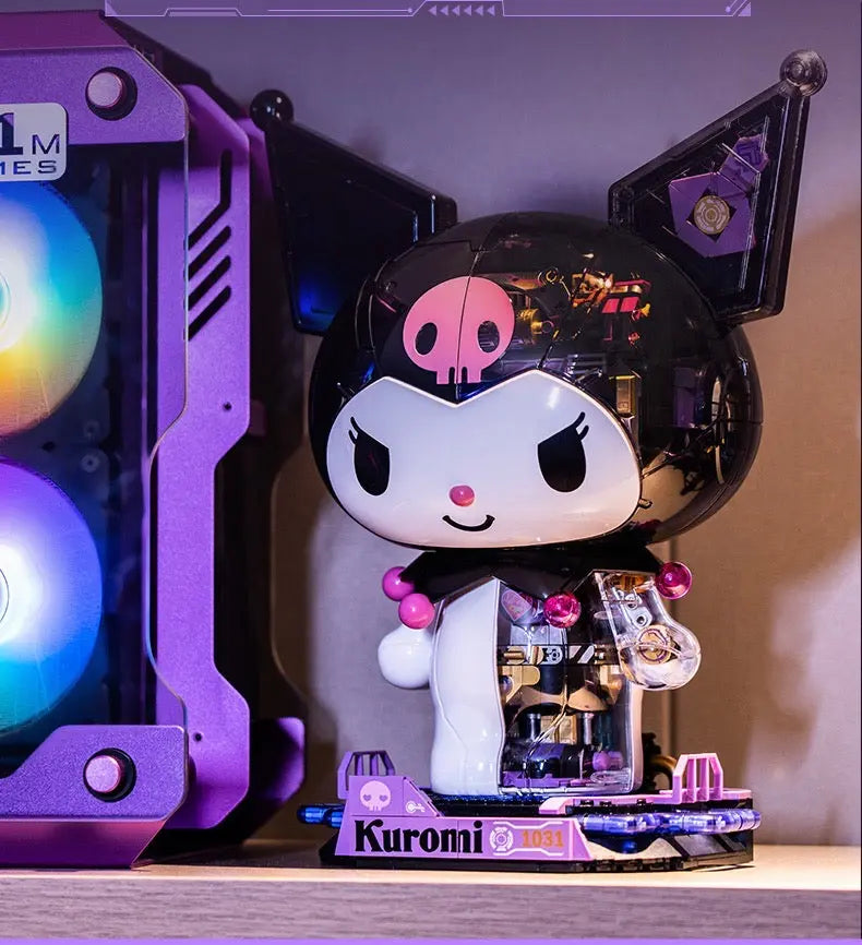 Sanrio Kuromi Robot Mechanical Building Toy Normal Set - come with 2 ...
